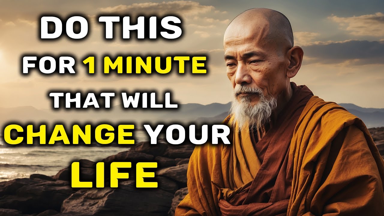 Do This For 1 Minute Within 7 Days Your Life Will Change | Buddhism ...