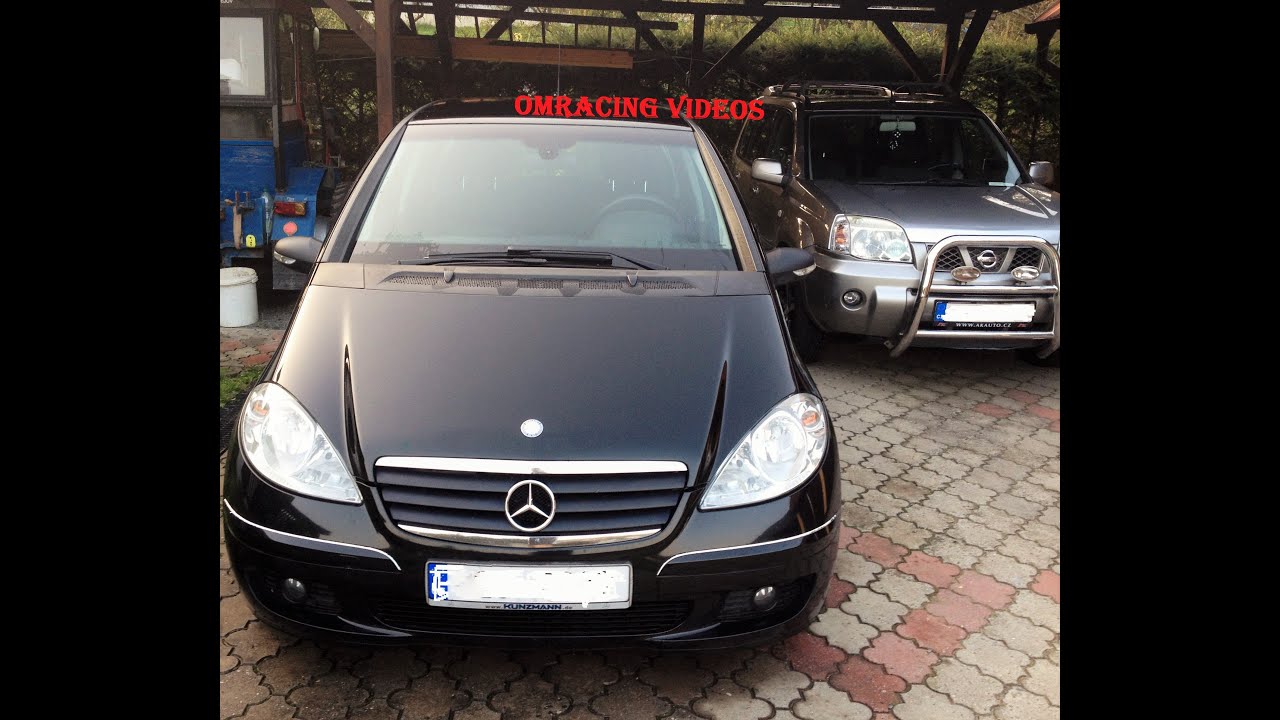 Mercedes A 180 (Tuning) Misky pod kliky - YouTube