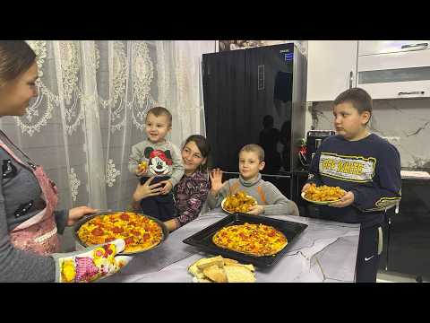 Süslemelerden yoksun bir köyde yaşam ⛰️: 🐓🐇ev işleri ve lezzetli, basit yemekler