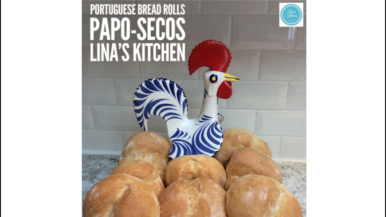 Portuguese bread rolls: PAPO-SECOS - YouTube