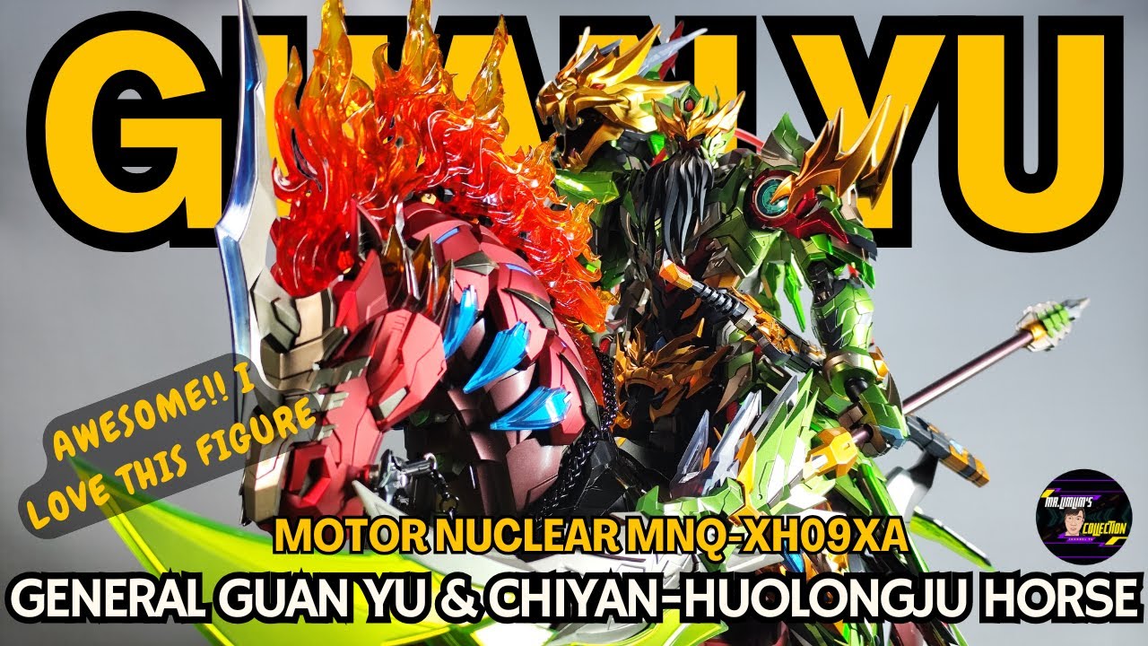 AWESOME!! MNQ09 MOTOR NUCLEAR GUAN YU MNQ-XH09 GUNDAM METAL FRAME - YouTube