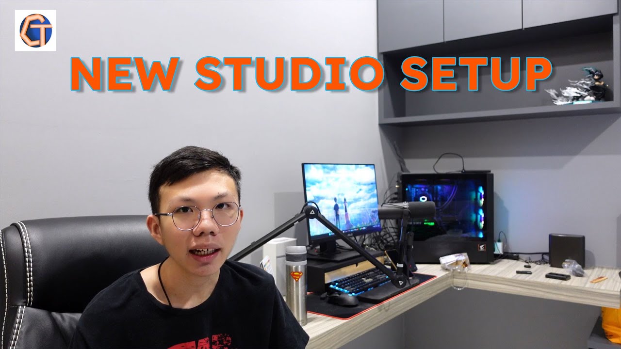 I moved again... | A Tour of My Productive Computer Setup - YouTube