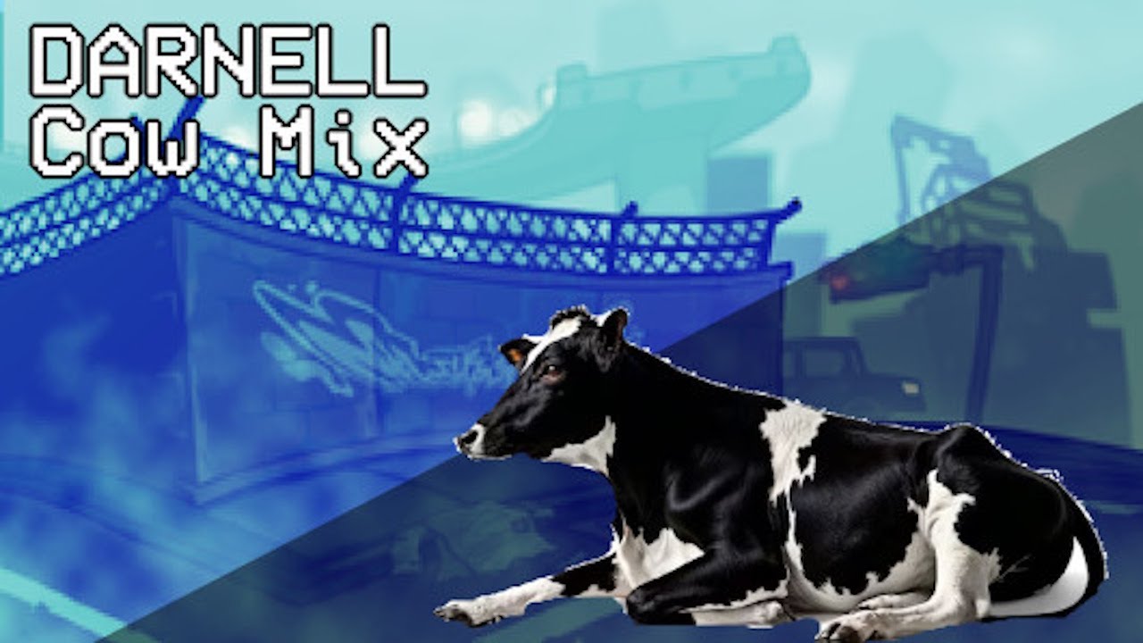 Friday Night Funkin' - Darnell Cow Mix (FNF MOD) - YouTube