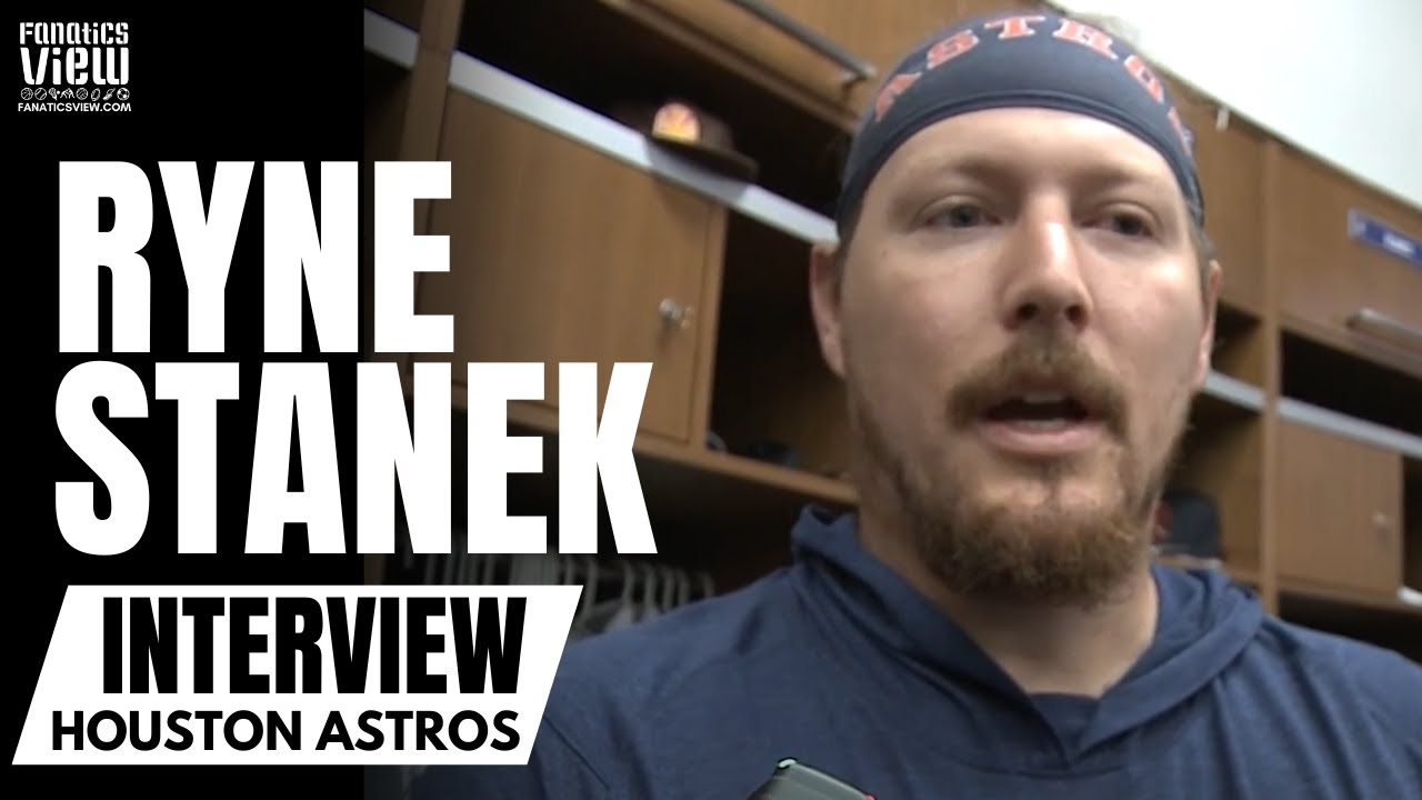 Ryne Stanek Reacts to Cristian Javier Extension, Hunter Brown Potential ...