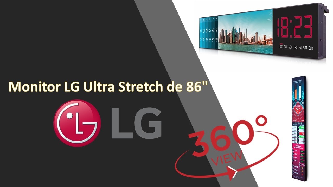 LG Ultra Stretch de 86" Video 360 2K /VR - YouTube