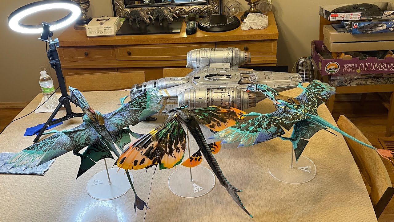 Size Comparison Video Of Avatar Way Of Water Mega Skimwing & Jake ...