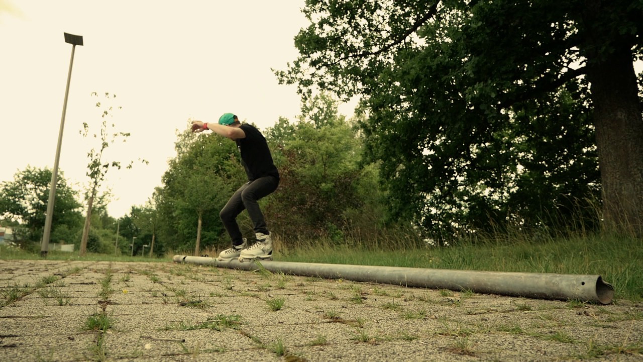 Backside Royale üben - Aggressive Inline Trick Practice - YouTube