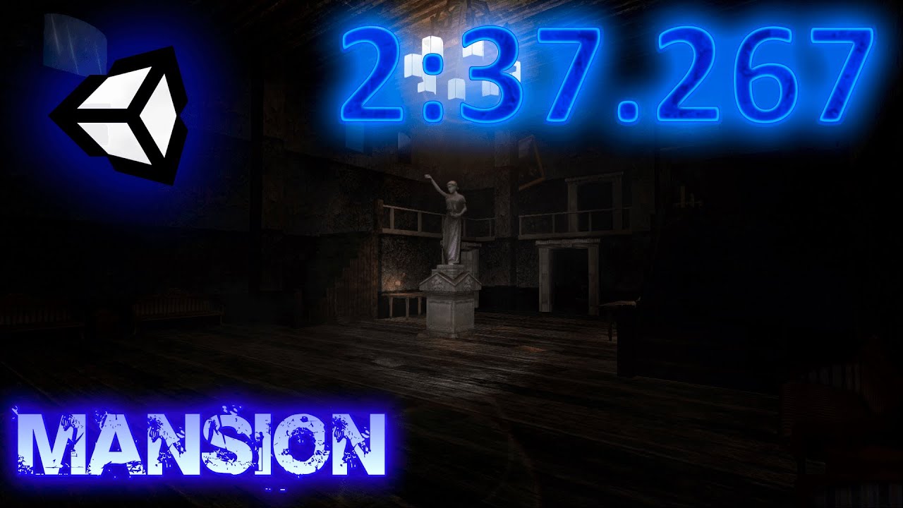 Slender Mansion - All 12 Mementos (Unity) Speedrun - *2:37.267* [WR ...