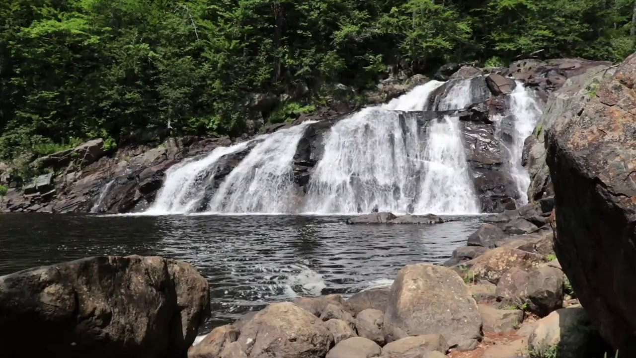 Short Hike to Profile Falls NH - YouTube