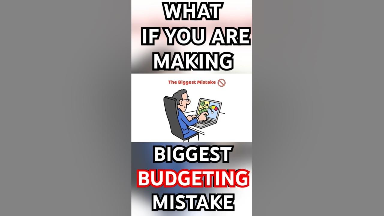 Common budgeting mistakes to avoid in your 30's | Capital Budgeting for beginners # ...