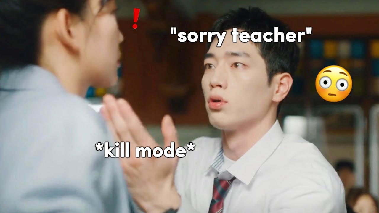 Hae Seong being SO DONE with everything for 6 minutes straight - YouTube