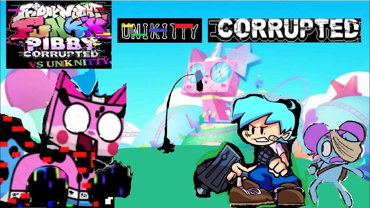 UNIKITTY CORRUPTED VS Friday Night Funkin PIBBY(DEMO) - YouTube