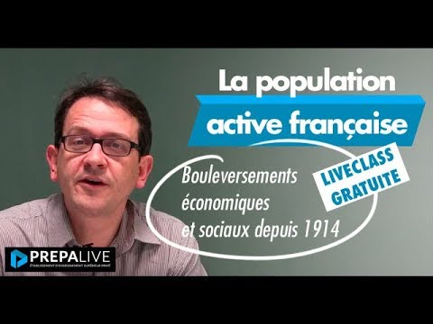 La population active française/ bouleversements économiques et sociaux ...