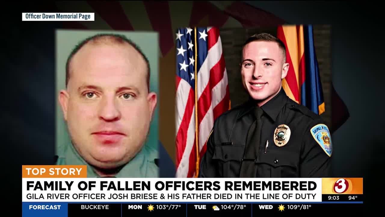 Montana captain remembers fallen Arizona police officer - YouTube