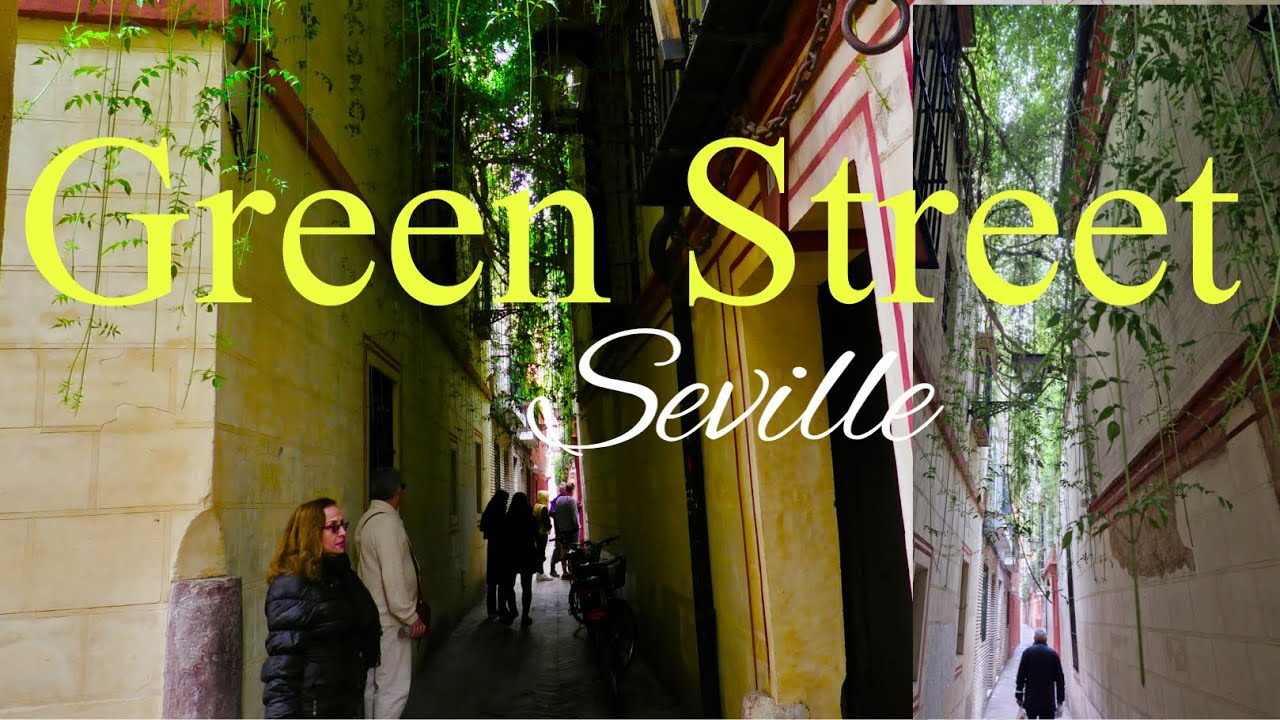 Beautiful Street in Seville Downtown,Spain 🇪🇸.Seville Walking Tour ...