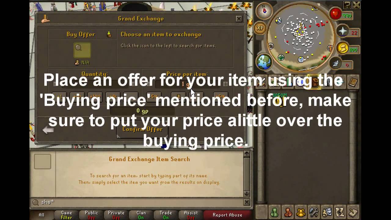Runescape Grand Exchange Merchanting Guide With Freetrade - YouTube