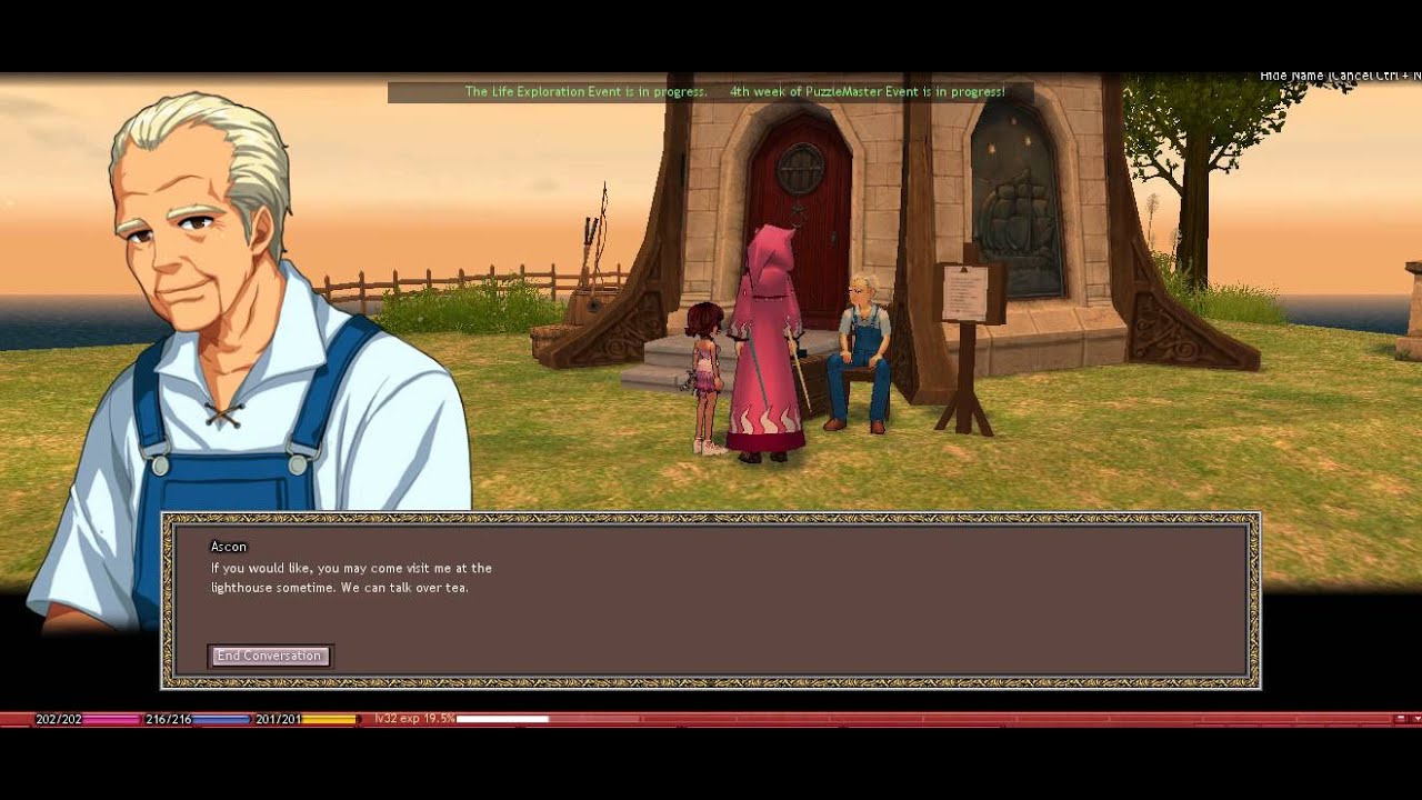 Mabinogi G14 :: Ascon - Ascon & His Lanterns - YouTube