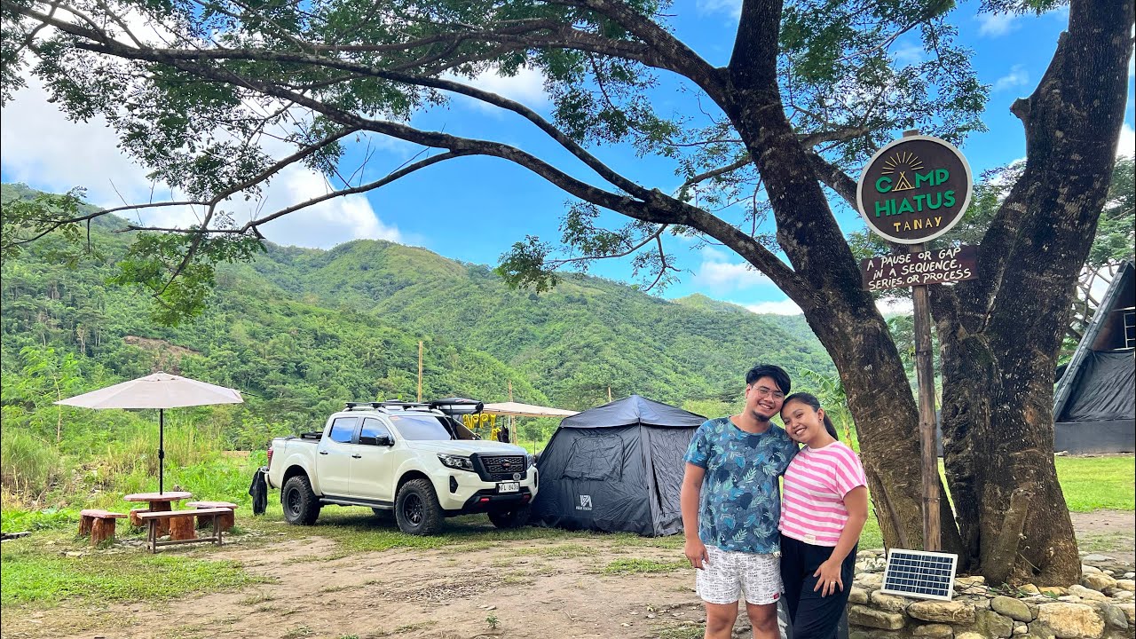 Camping at Camp Hiatus Tanay Rizal just us two ayy! Three pala. - YouTube
