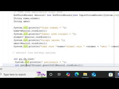 Cara menggunakan fungsi BufferedReader - YouTube