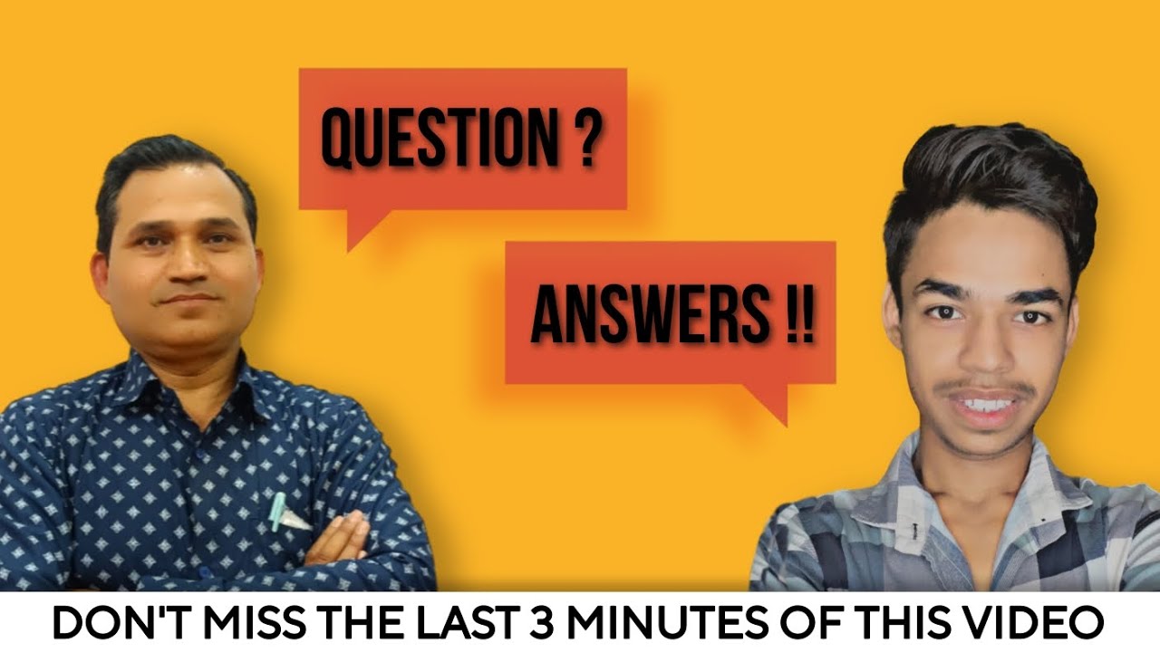 Questions And Answers In English Ritik Gangwar With R P Gangwar Sir Youtube