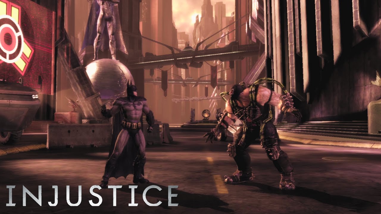 Injustice 1 | Batman vs Bane ( HARD ) | Gameplay | PC - YouTube