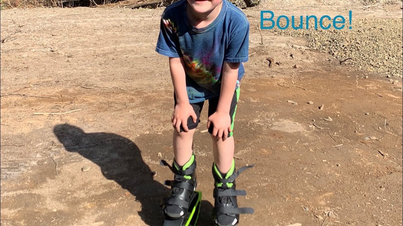 Booster’s Bouncing Boots Review! - YouTube