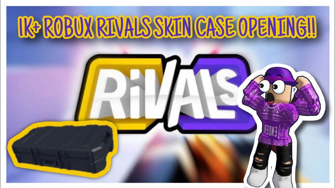 I OPENED OVER 1K ROBUX WORTH OF RIVALS SKIN BOXES!! (CRAZY PULLS ...