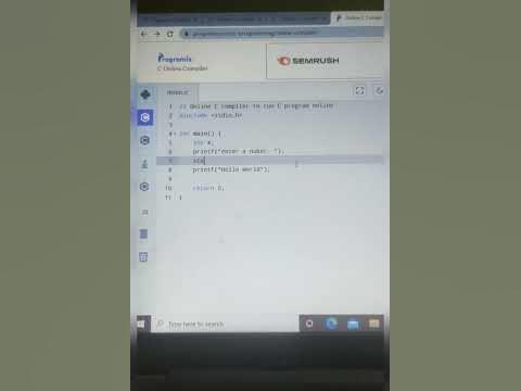 write a program to check if given character is digit or not in c - YouTube