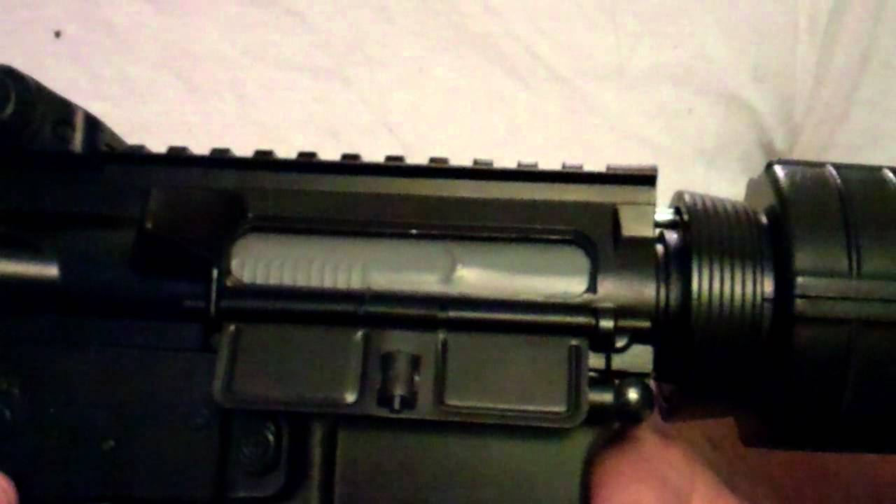 APS Electric Blowback M4 motor upgrade ROF/ Response test - YouTube