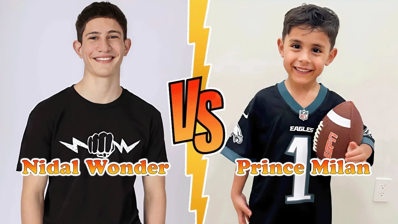 Nidal Wonder VS Prince Milan Transformation 👑 New Stars From Baby To ...