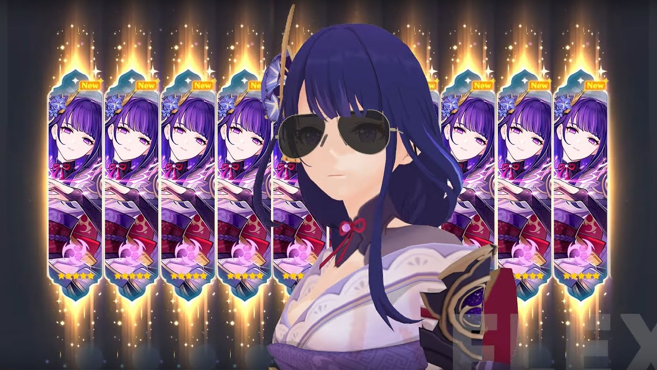 Raiden Shogun (Baal) Lucky Dance Specialist Genshin Impact - YouTube