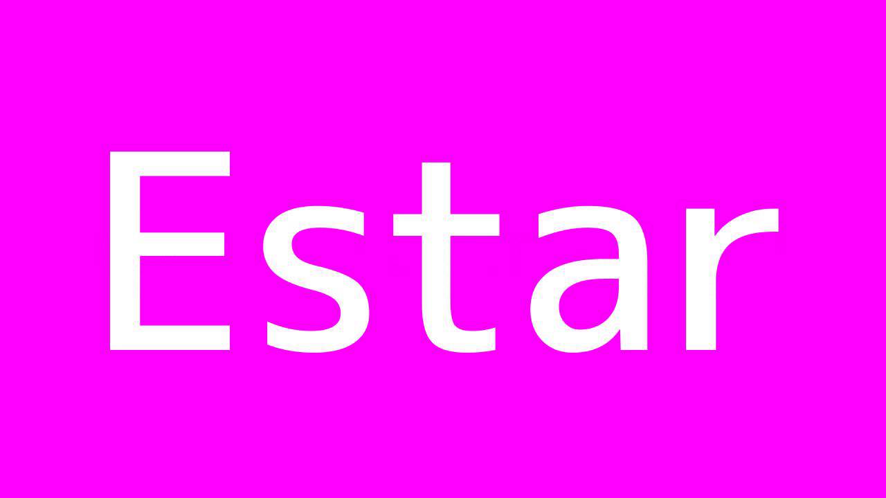 How To Say Stand In Spanish YouTube