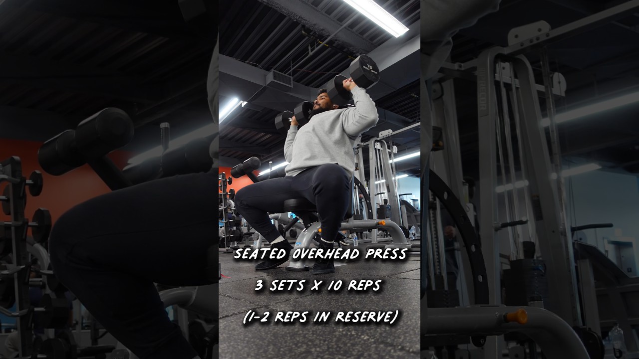 Shoulders & Lats Superset Workout #shorts - YouTube