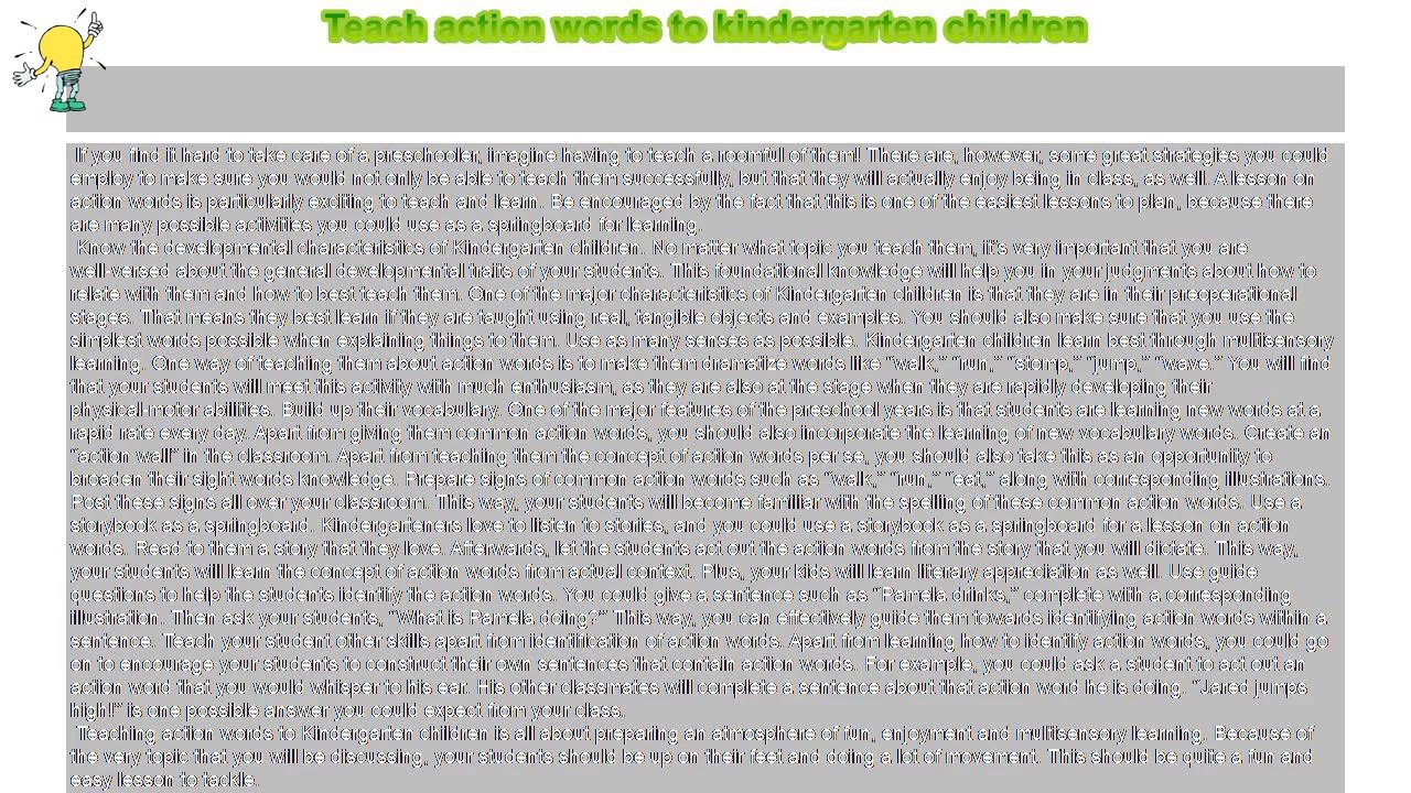 How To Teach Action Words To Kindergarten Children YouTube how-to-teach-action-words-to-kindergarten-children-youtube