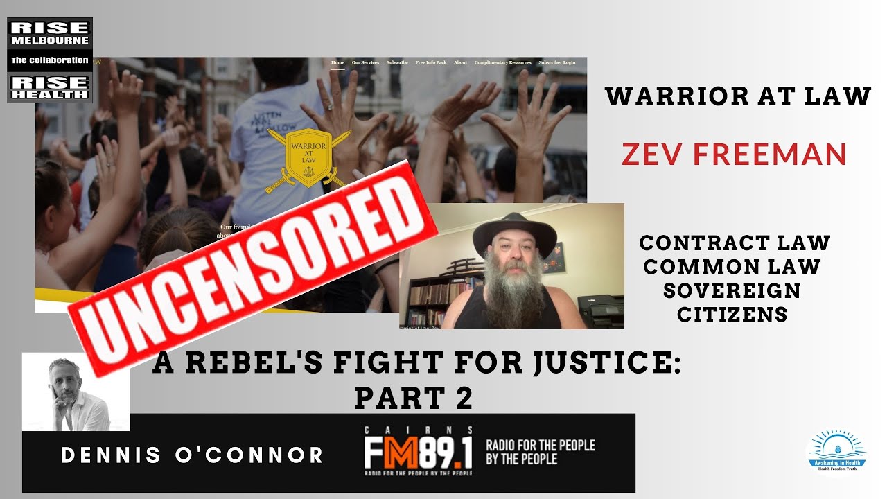 Zev Freeman: Part 2. WIN IN COURT. The Legal System is Ours! Learn how ...