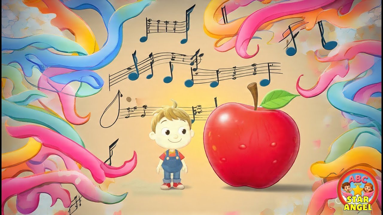 A for Apple Song with Rhymes for Small Children - YouTube
