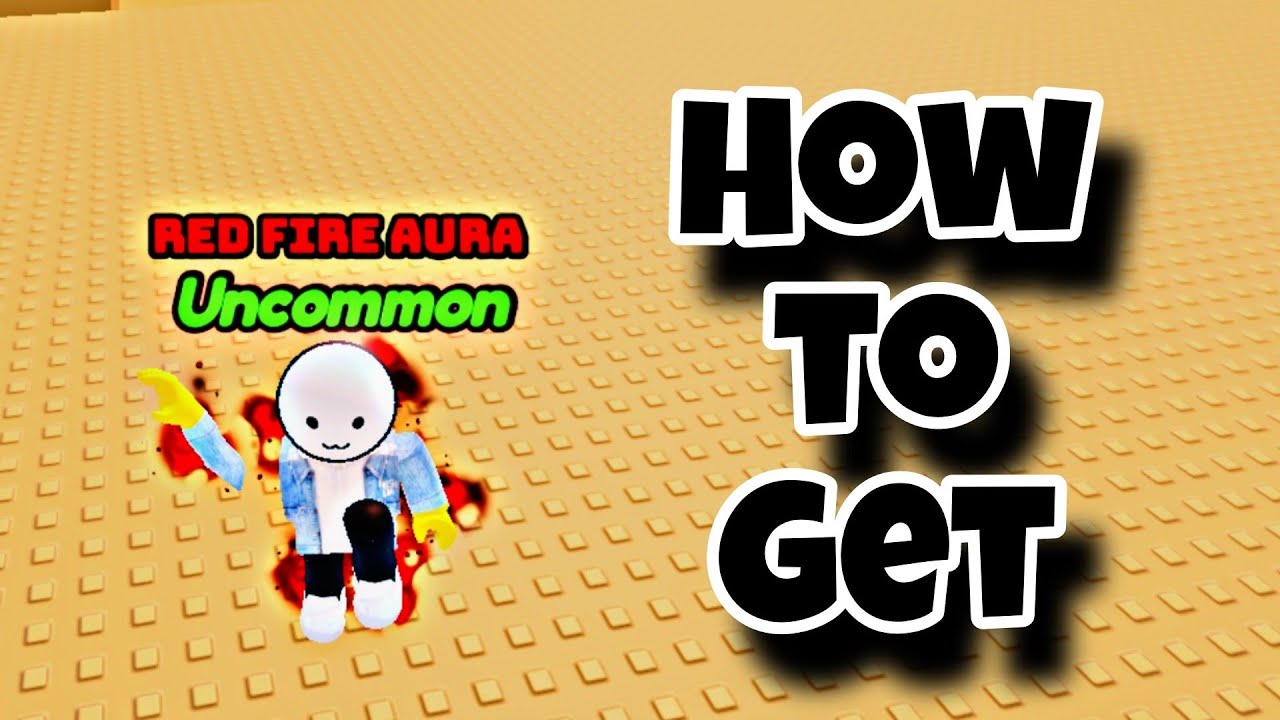 How to Get Red Fire Aura in Find the Auras Roblox | Red fire aura - YouTube