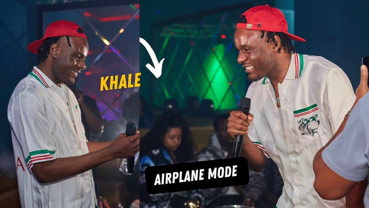khale gives special appreciation to everyone who attended his EP ...