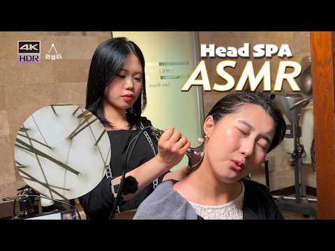 ASMR 🇰🇷 Yabancılar neden bu Korean Head Spa için Kore'ye geliyor?
