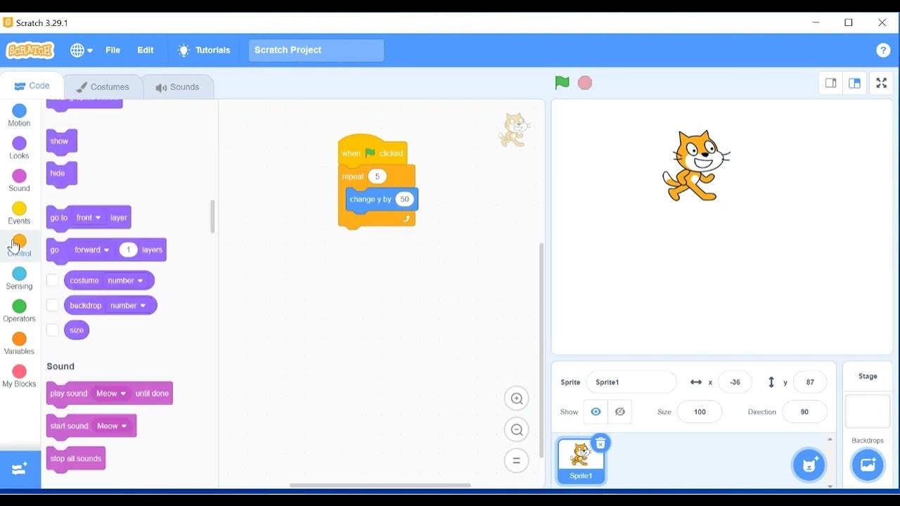 scratch programming - YouTube