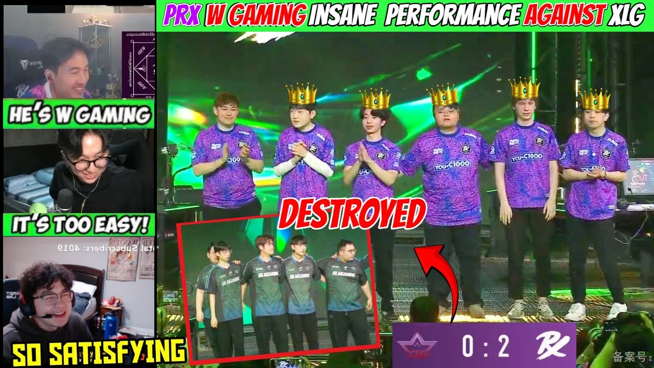 NRG Shanks PRX CGRS & Xccurate Reacts to PRX Gaming Shows W Performance ...