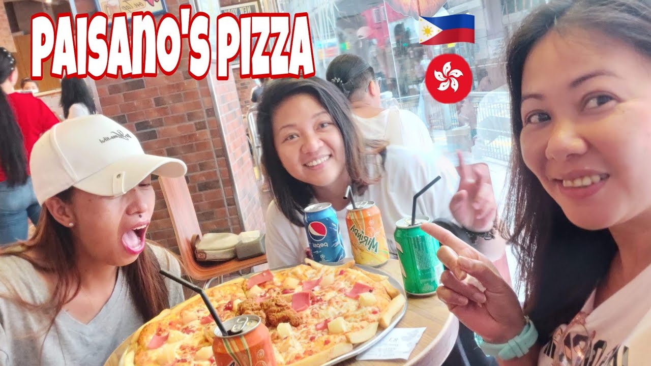Paisano's Pizza || Hawaiian Pizza || Chicken Wings & Fries - YouTube