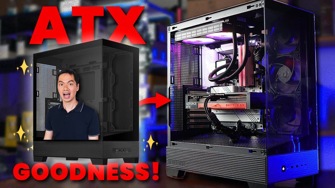 The perfect minimalist ATX case | ASUS A31 review - YouTube
