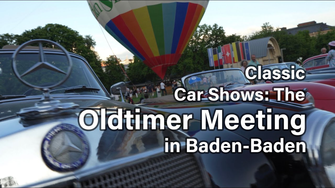 Oldtimer Meeting Baden-Baden - Classic Car Show in front of the Kurhaus ...