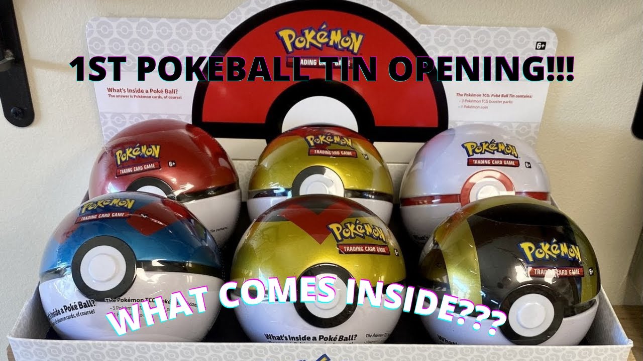 What is inside a Poké Ball tin? *COSMIC ECLIPSE* - YouTube