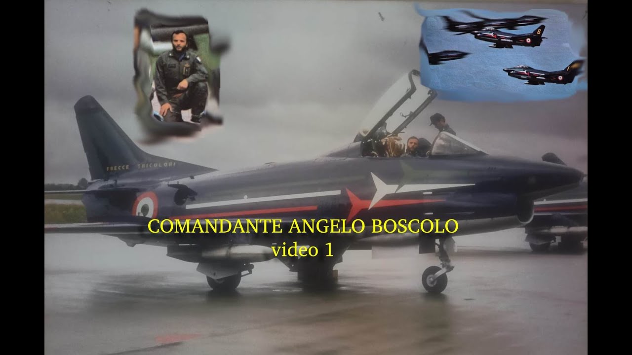 COMANDANTE ANGELO BOSCOLO - UNA VITA DA PILOTA - IL G. 91 E LE FRECCE ...