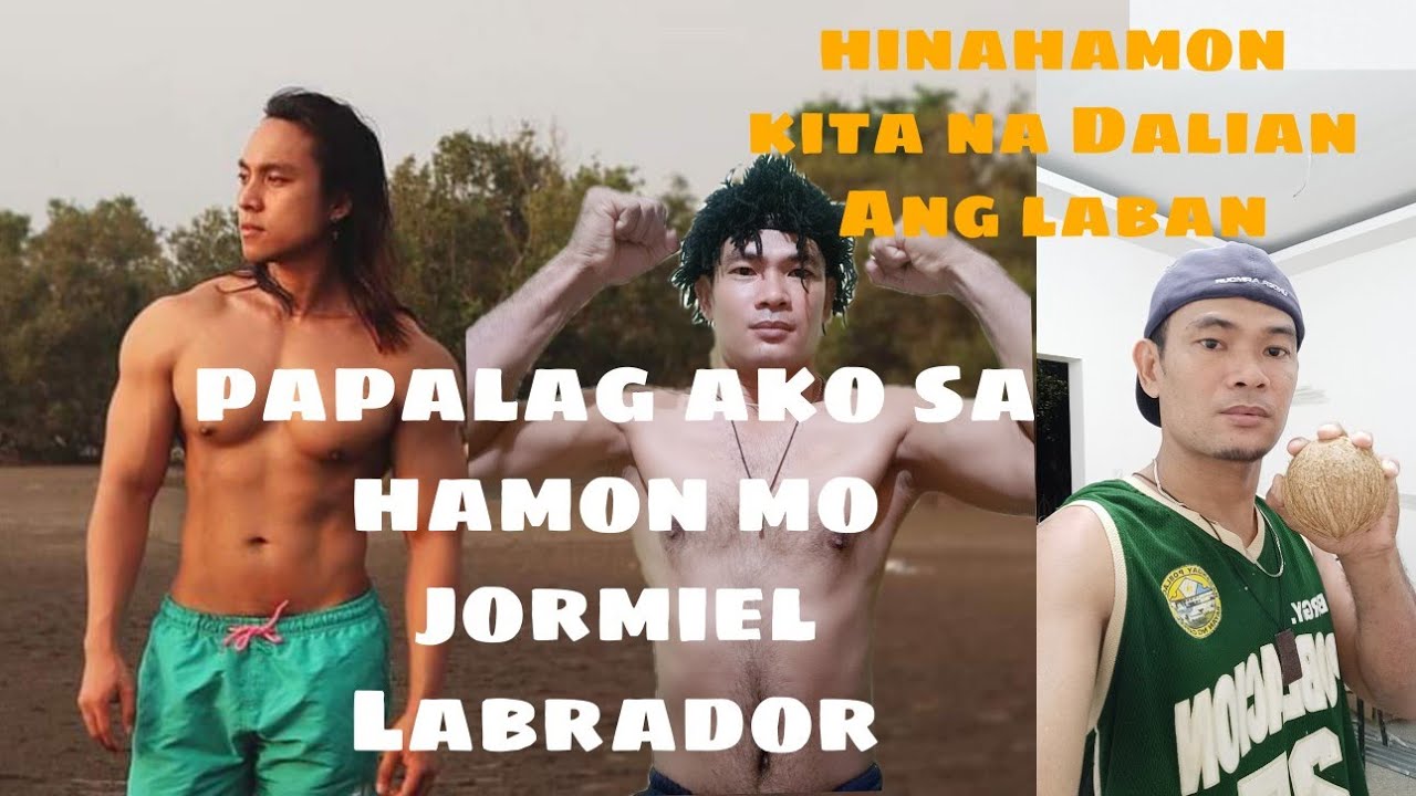 papalag ako sa hamon mo jormiel Labrador. at hinahamon kita na dalian ...
