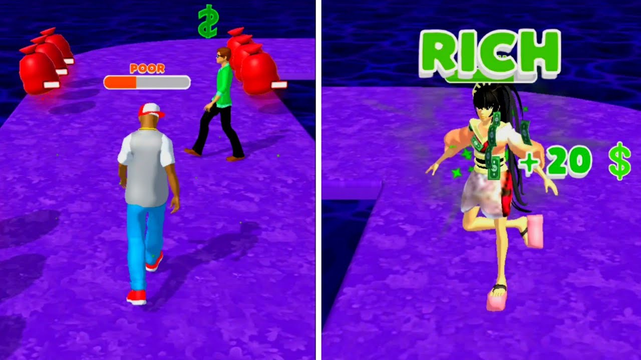 Run Rich 3D 🏃‍♂️💰💸😱 All Levels Gameplay Trailer Android.ios New Game ...