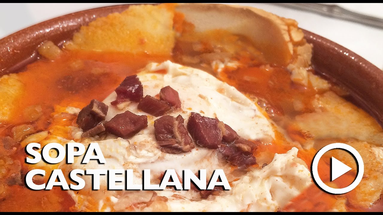 Receta de Sopa Castellana - YouTube