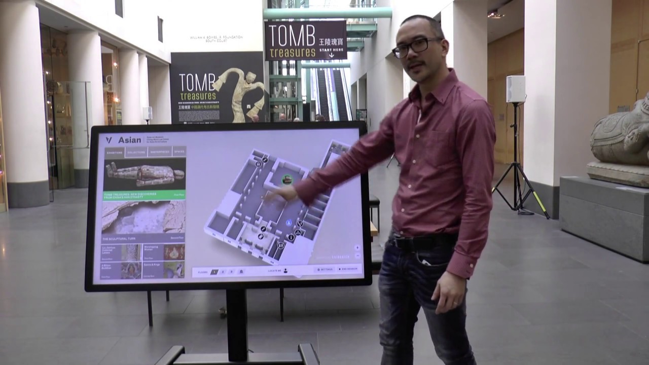 Asian Art Museum Wayfinding Kiosk Presentation - YouTube